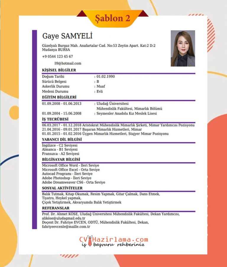 3 Adımda Online CV Hazırla ve Ücretsiz İndir | CV Hazırlama